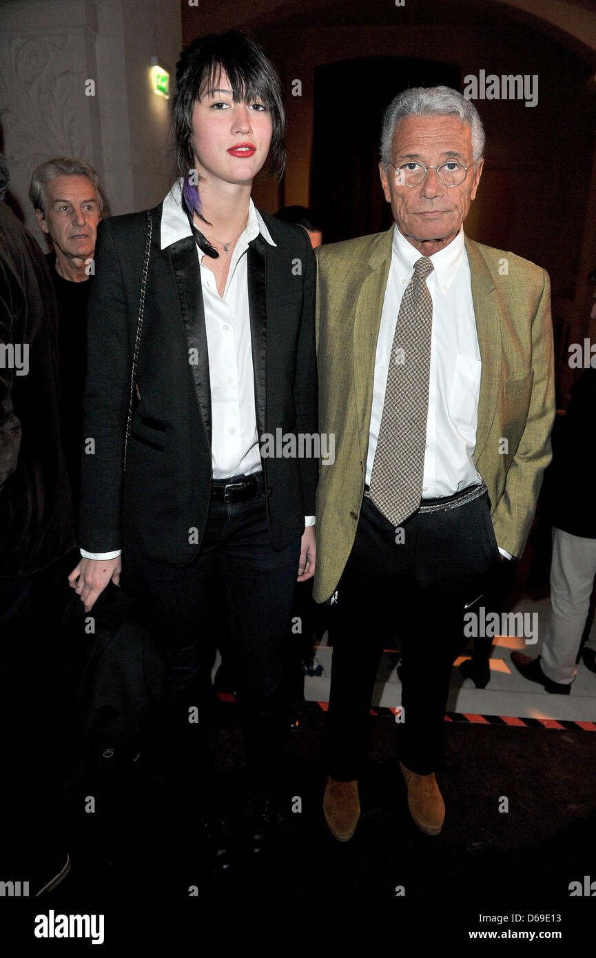 Jean Marie Perrier and his daughter Lola Opening of the 'Goudemalion ...
