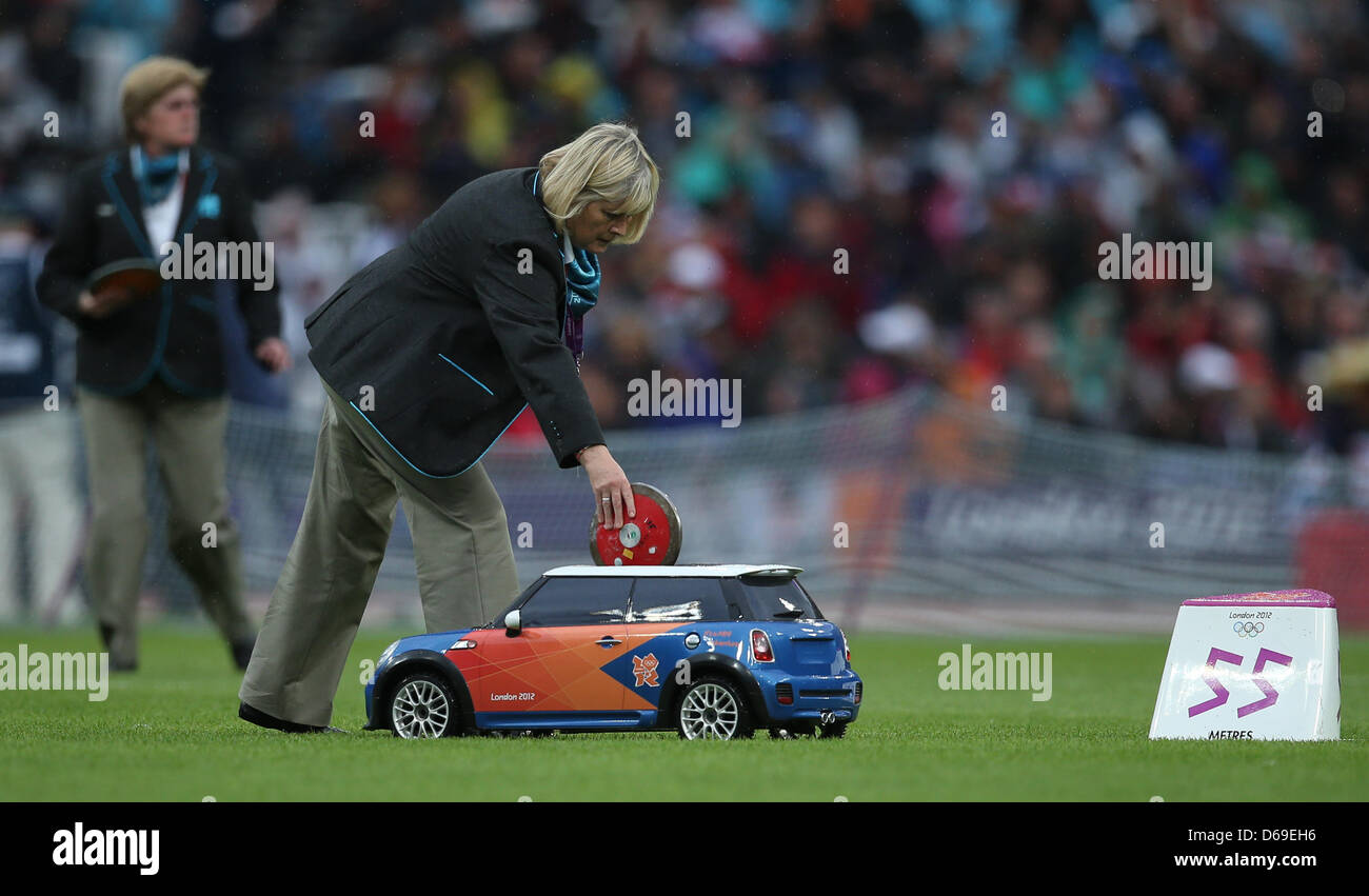A specially designed radio controlled electric Mini car transports ...