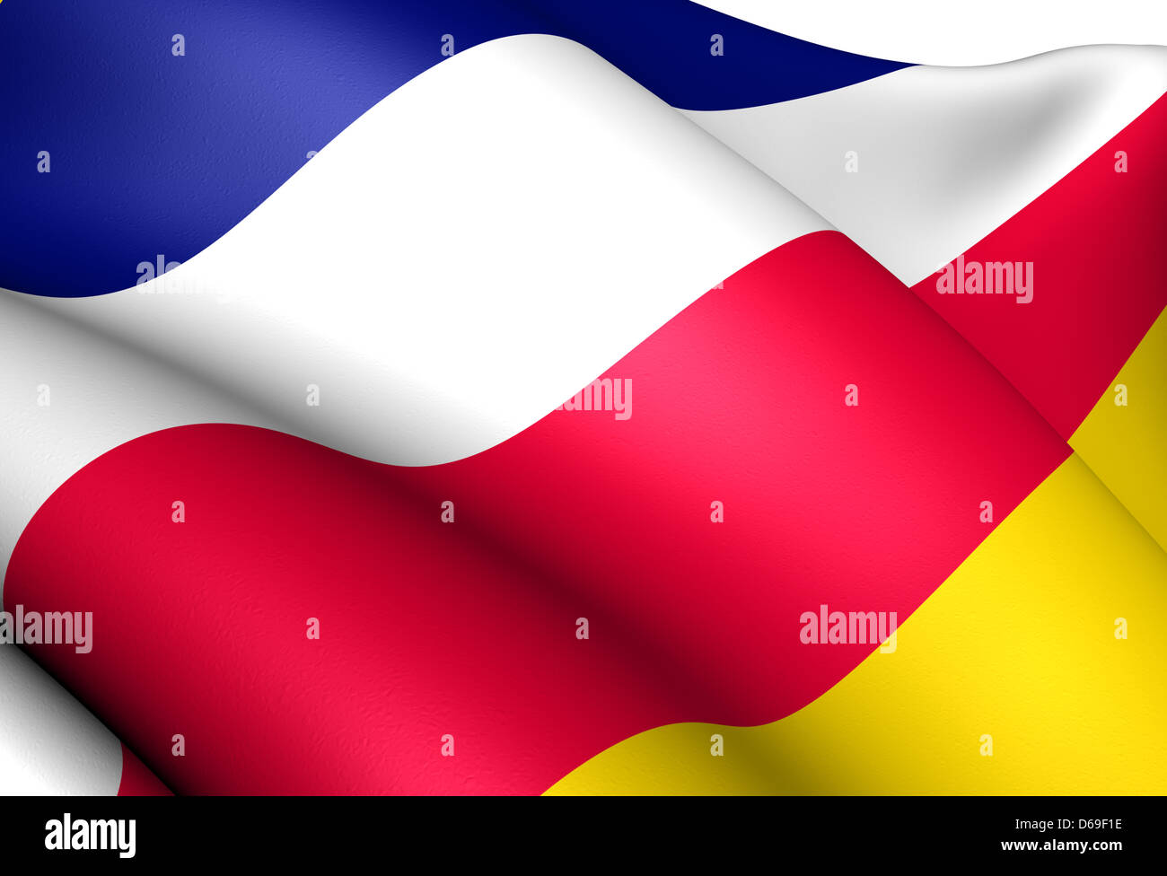 Flag of Dokkum Stock Photo - Alamy