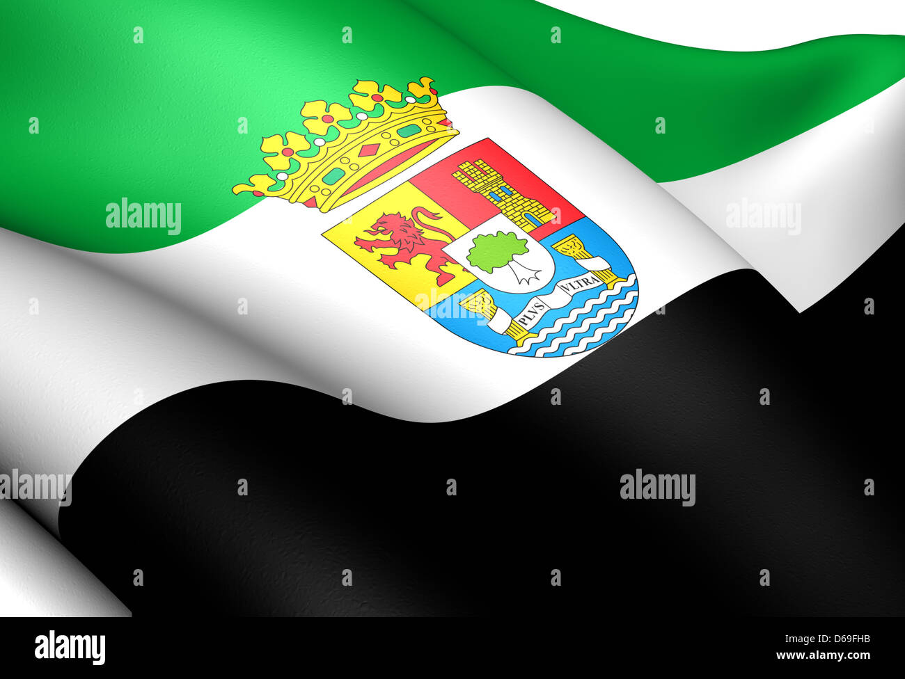 Flag of extremadura hi-res stock photography and images - Alamy