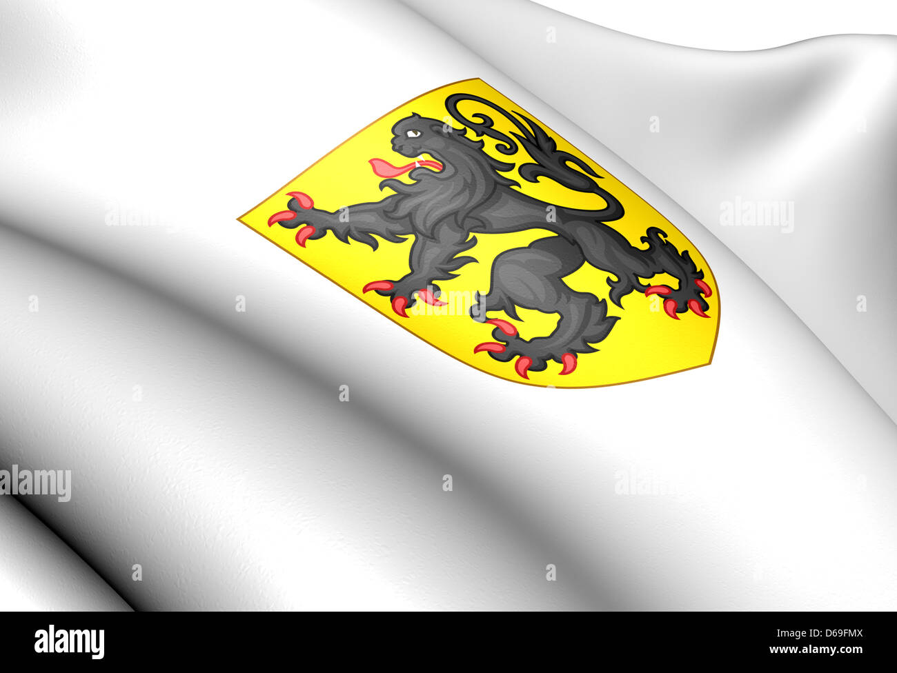 Flanders coat of arms Stock Photo - Alamy