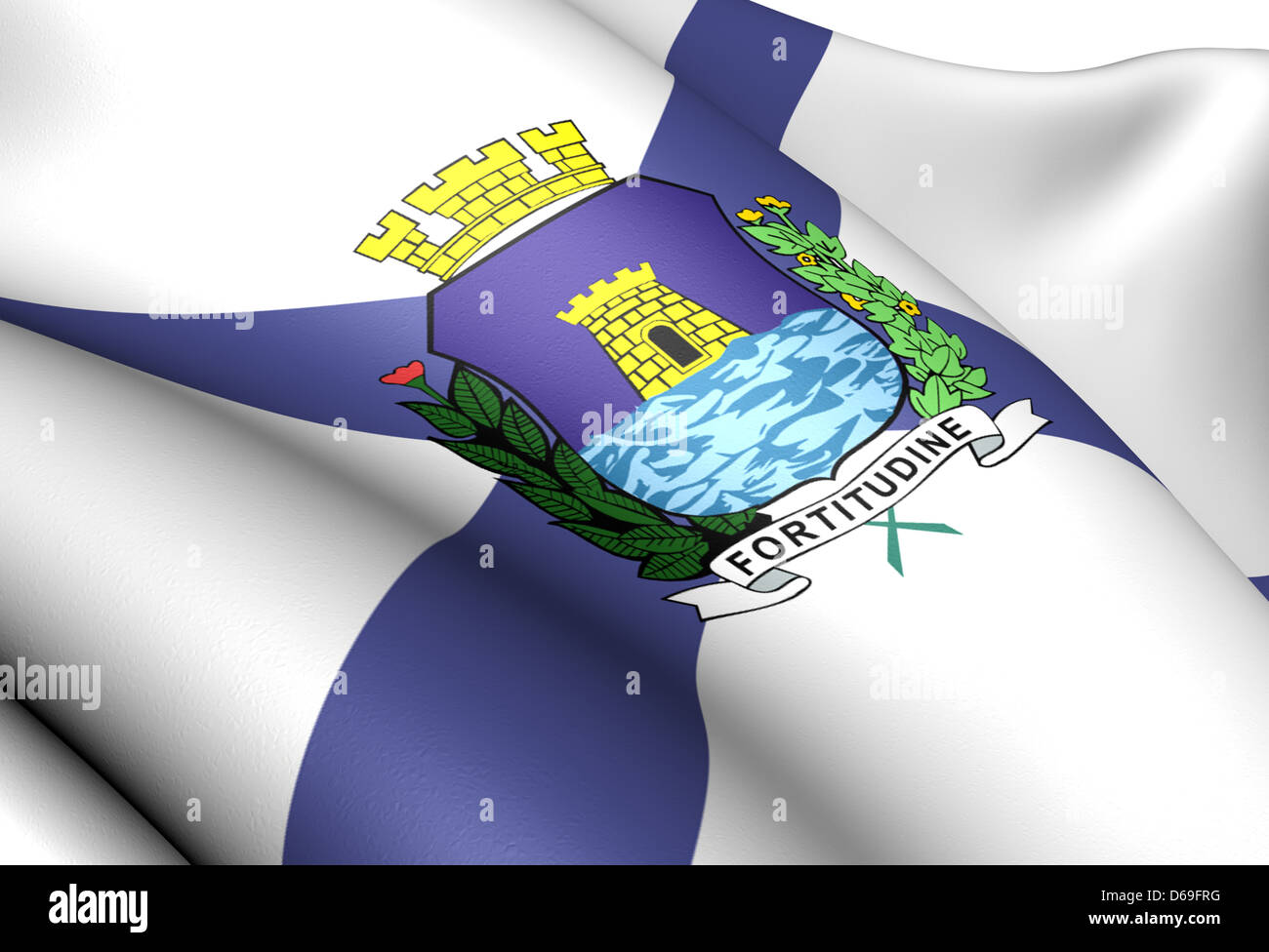 Flag of Fortaleza Stock Photo - Alamy
