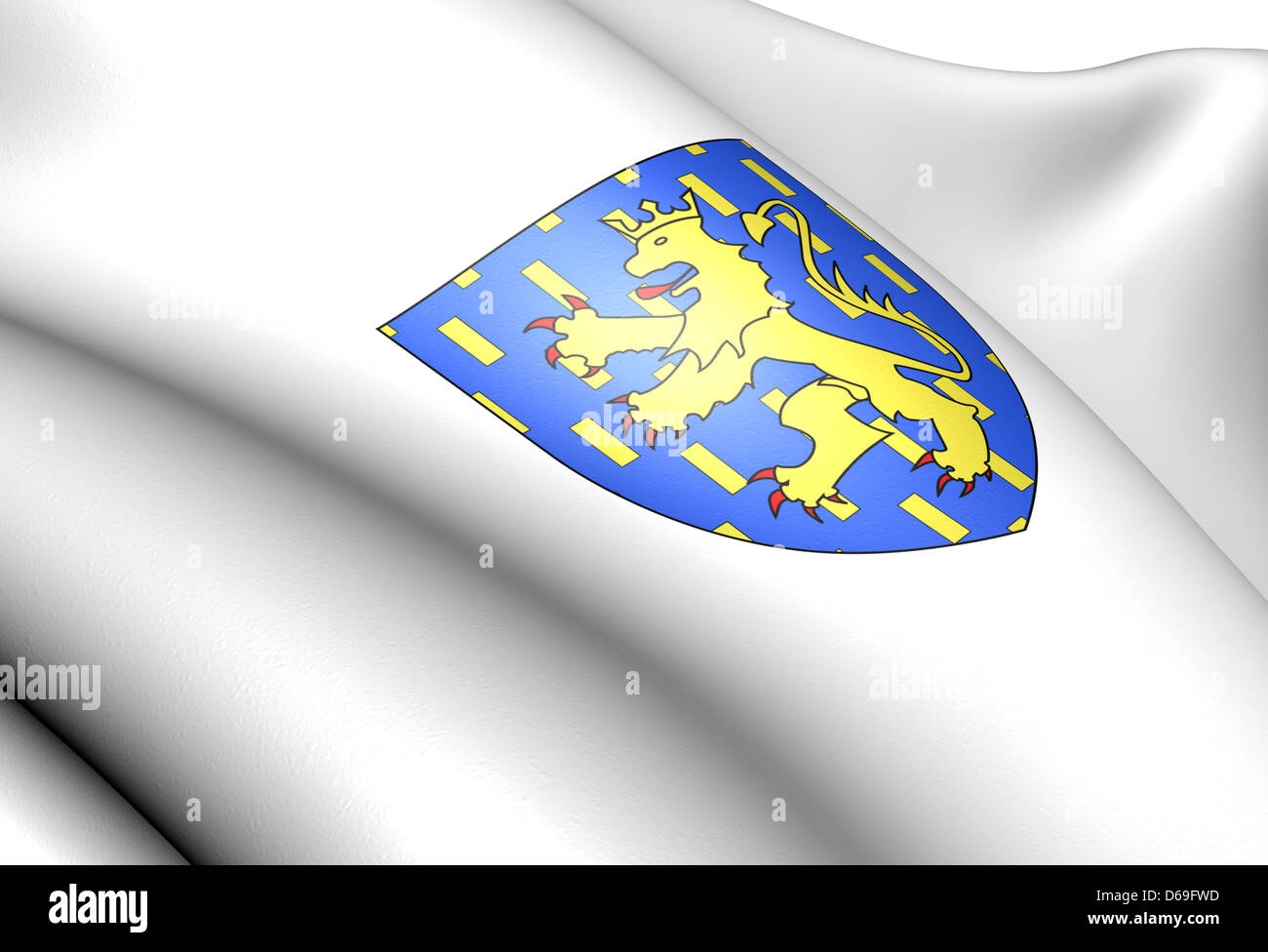 Franche-Comte coat of arms Stock Photo - Alamy