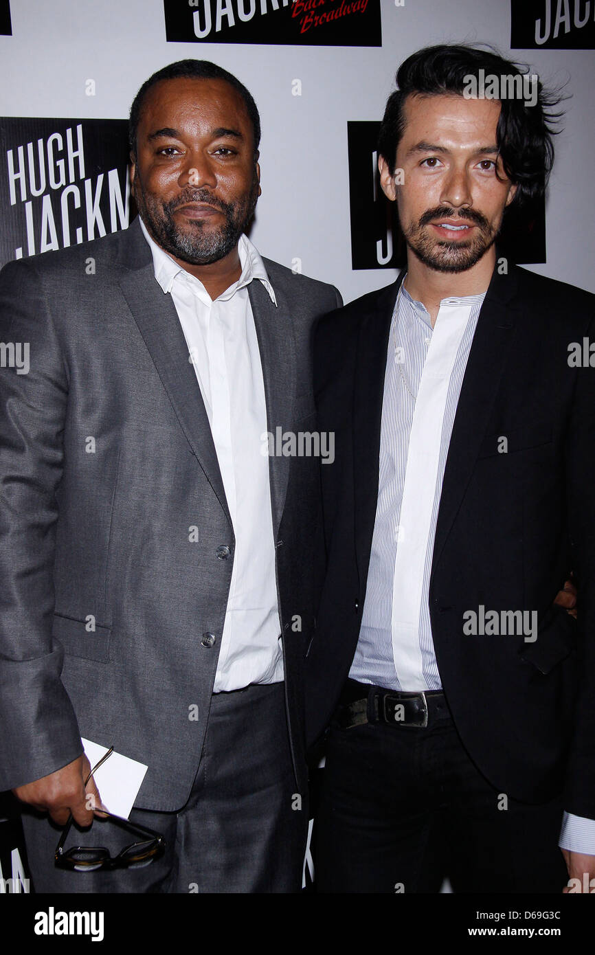 Lee Daniels and Fisher Opening night of 'Hugh Jackman, Back On Broadway ...