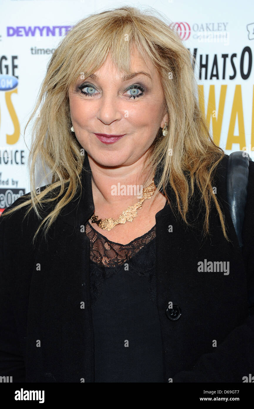 Helen Lederer attends the Whatsonstage.com Theatregoers' Choice Awards ...