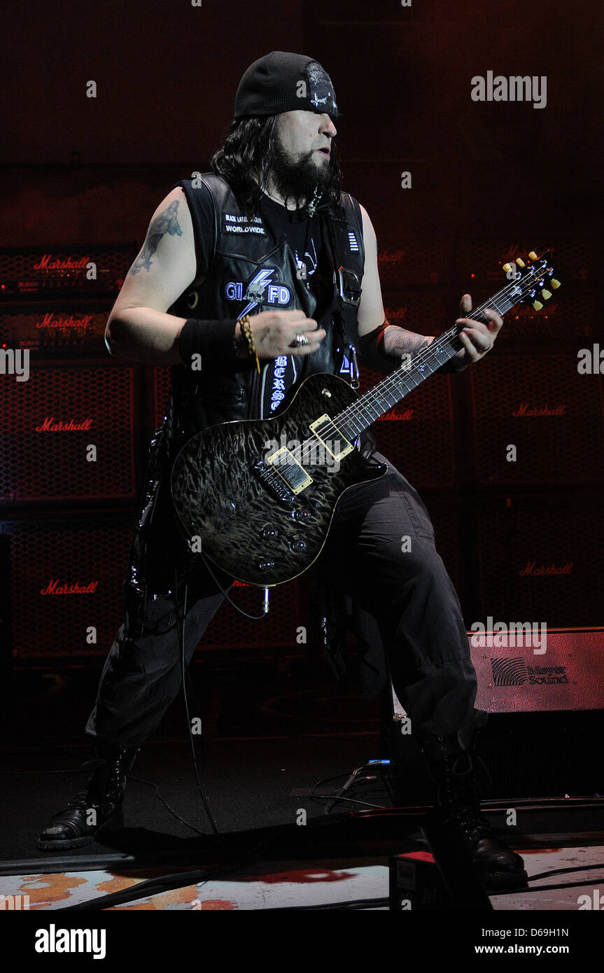 Nick Catanese Black Label Society performs live at the Bayfront ...