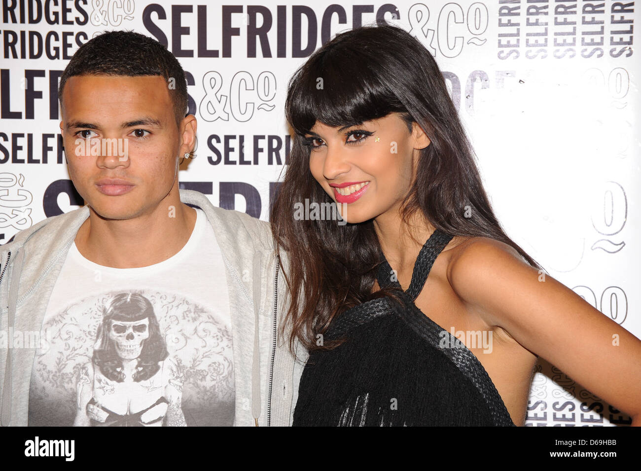 Jermaine Jenas and Jameela Jamil Selfridges Menswear Launch party held ...
