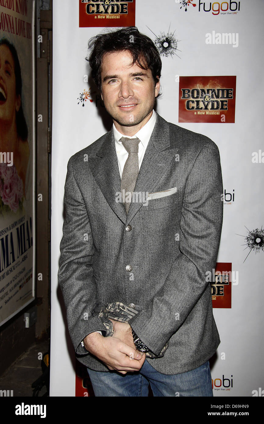 Matthew Settle Opening night of the Broadway production of 'Bonnie and ...