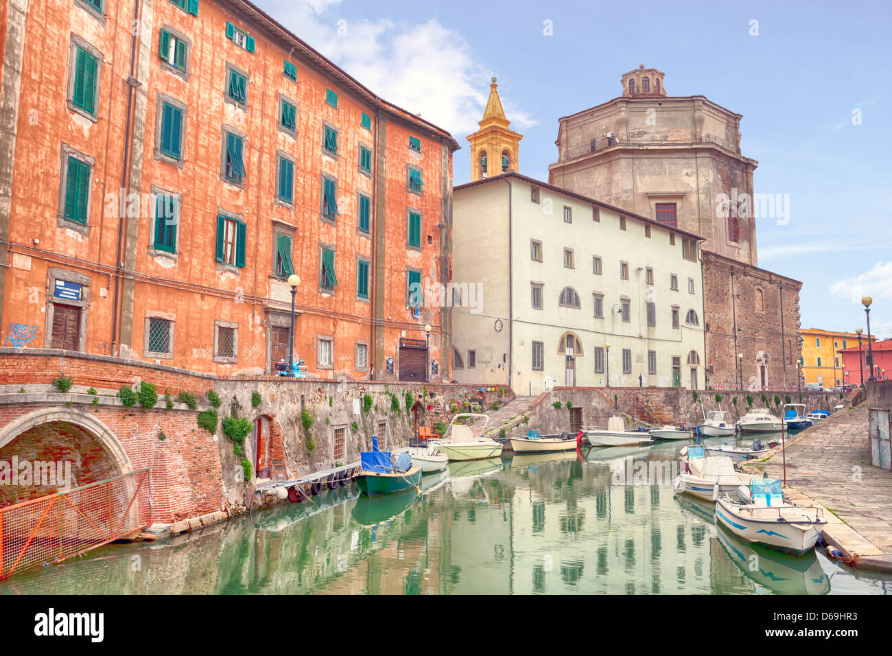 Livorno, Venezia Nuovo, Tuscany, Italy Stock Photo - Alamy