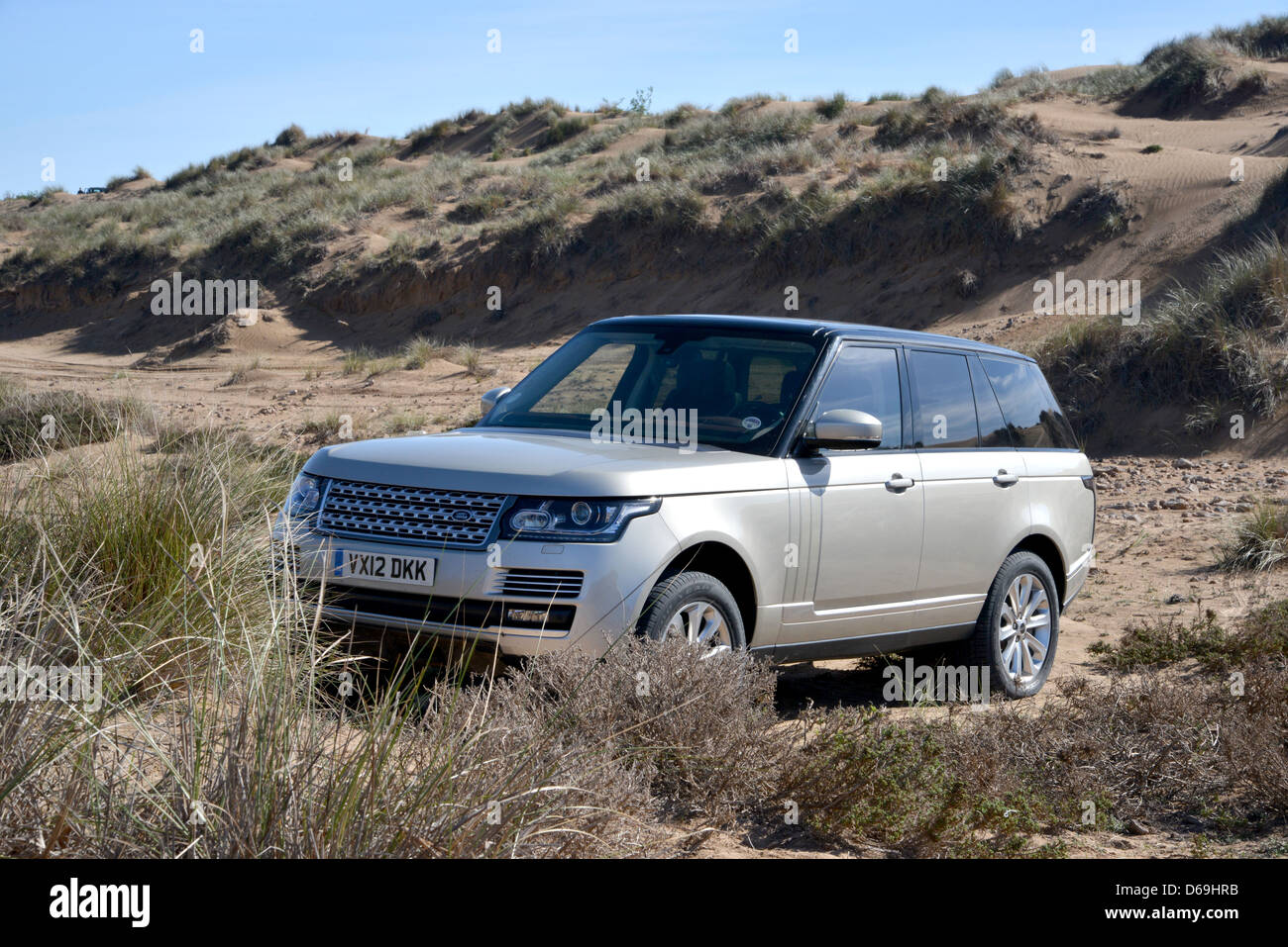 2013 Range Rover in the dessert of Morocco. The all new L405 model ...