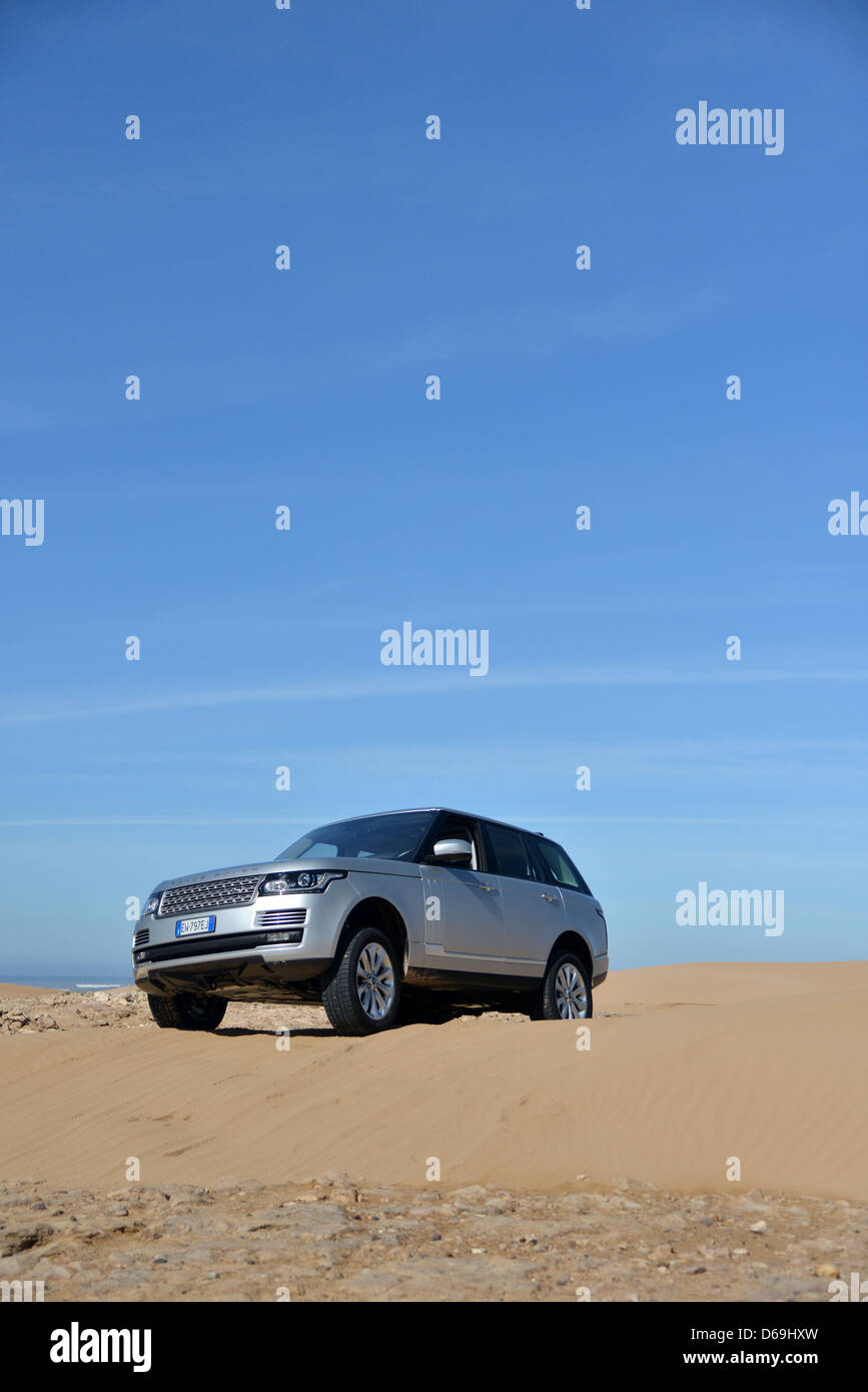 2013 Range Rover in the dessert of Morocco. The all new L405 model ...