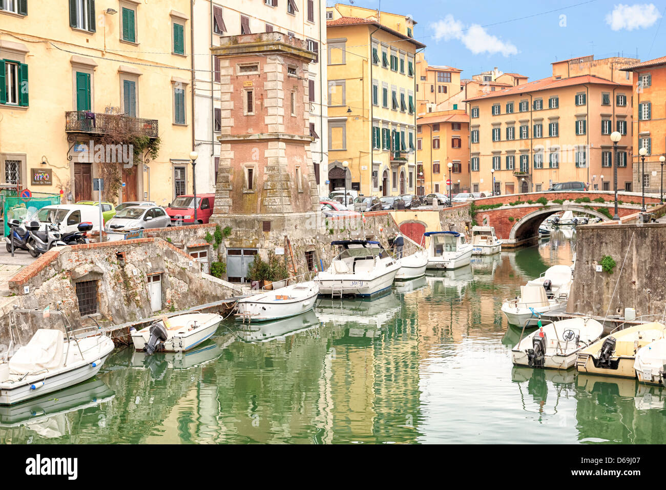 Livorno, Venezia Nuovo, Tuscany, Italy Stock Photo - Alamy