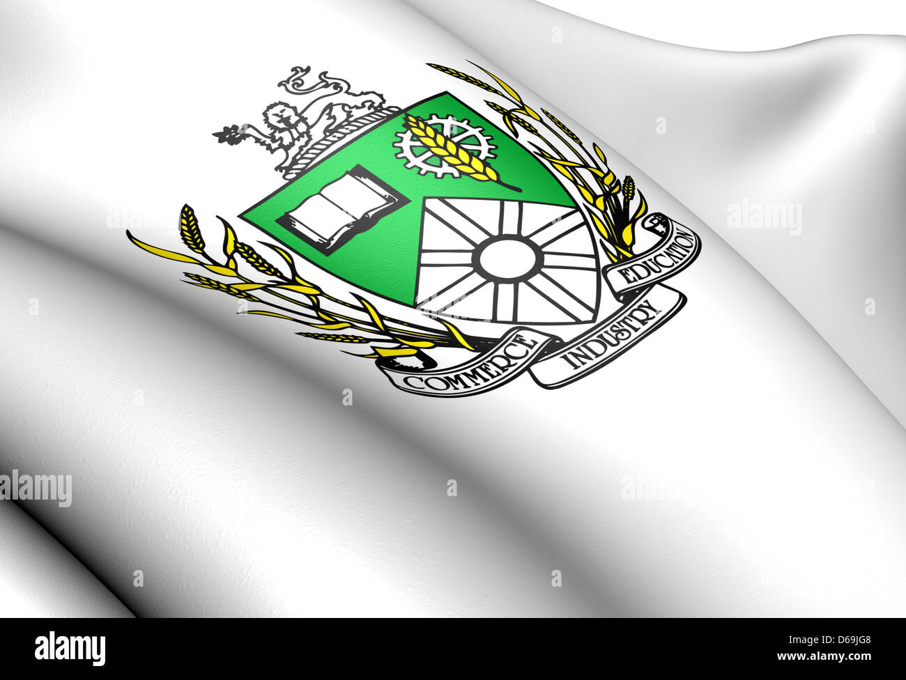 Flag of Saskatoon city Stock Photo - Alamy