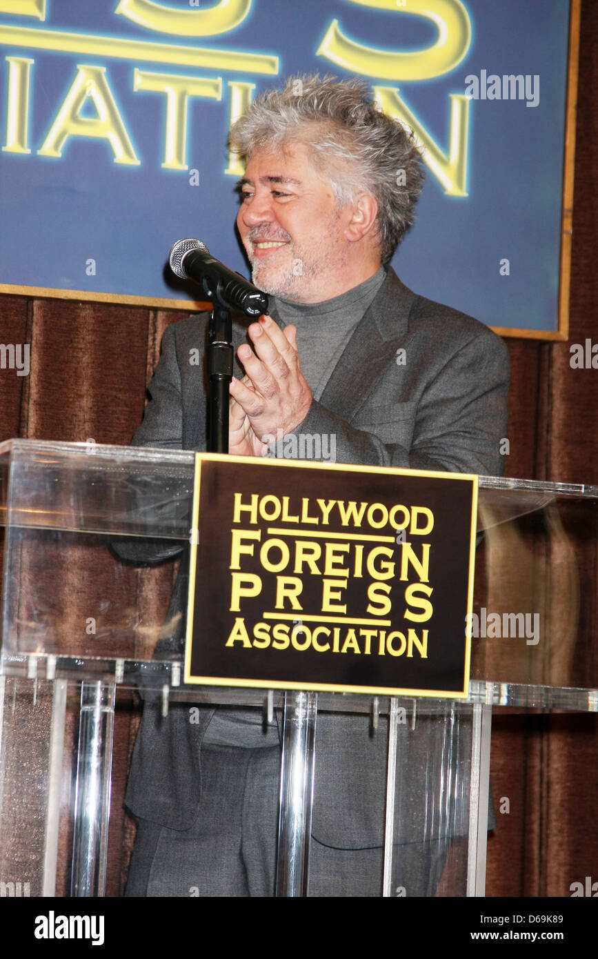 Pedro Almodovar Cecil B. DeMille Award Honoree Announcement at the ... Pedro Almodovar Cecil B. DeMille Award Honoree Announcement at the ...