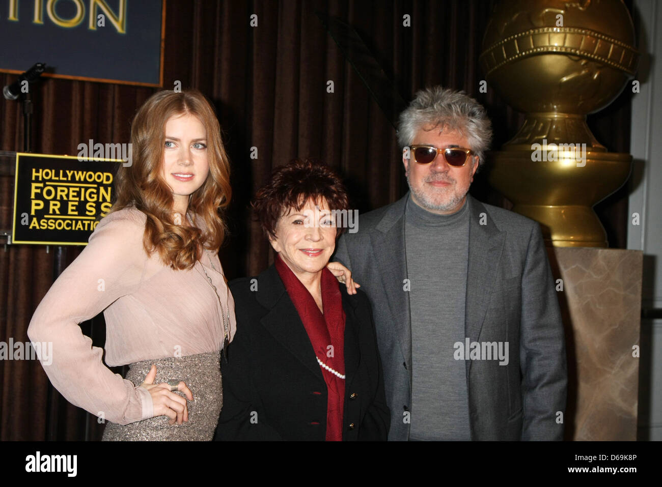 Amy Adams, Aida Takla-O'Reilly and Pedro Almodovar Cecil B. DeMille ...