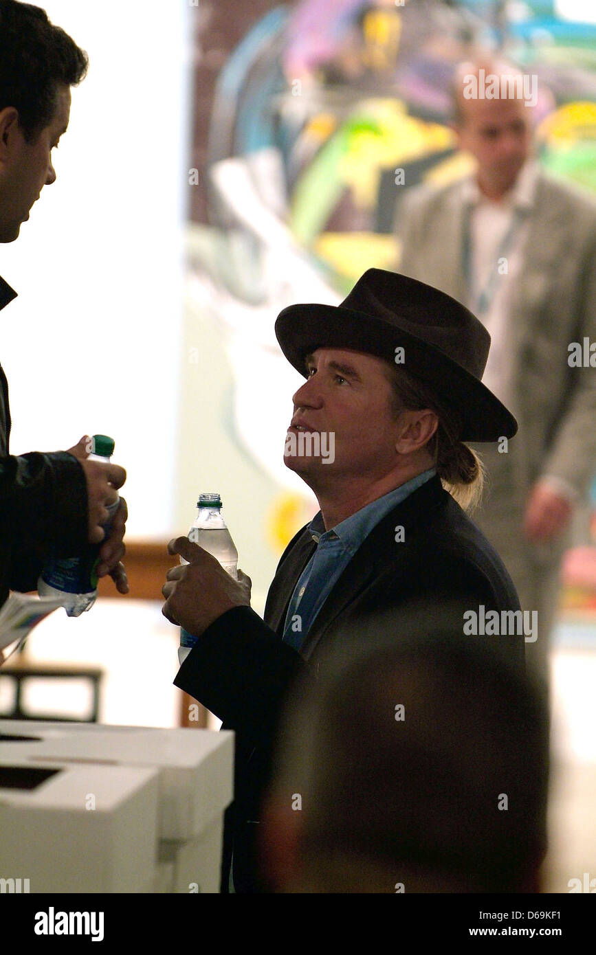 Val Kilmer Art Basel Miami Beach, held at the Miami Beach Convention ...