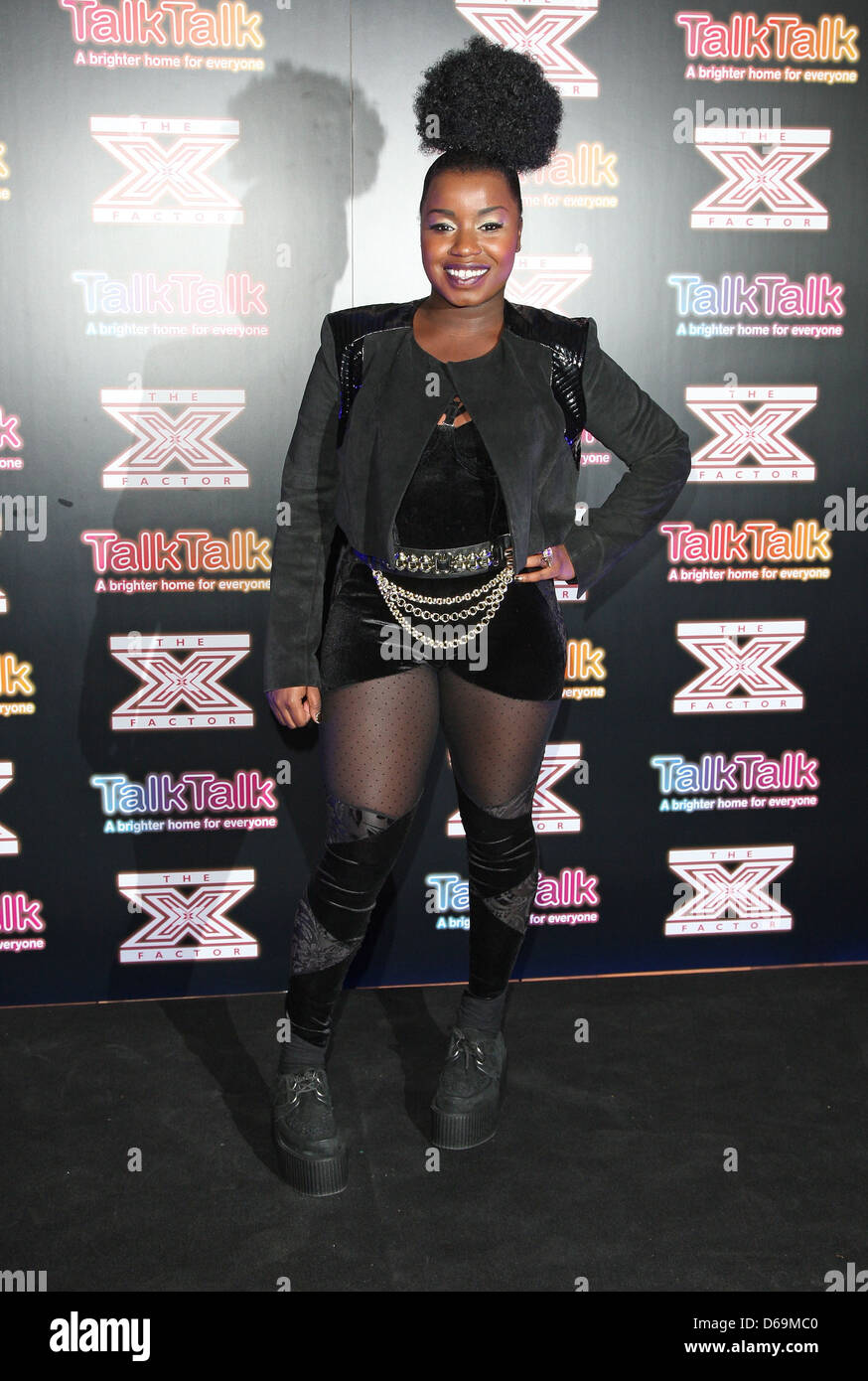 Misha B X Factor contestants perform at TalkTalk's secret gig ...
