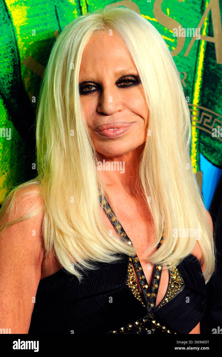 Donatella Versace Versace for H&M Fashion Show and Party New York City ...