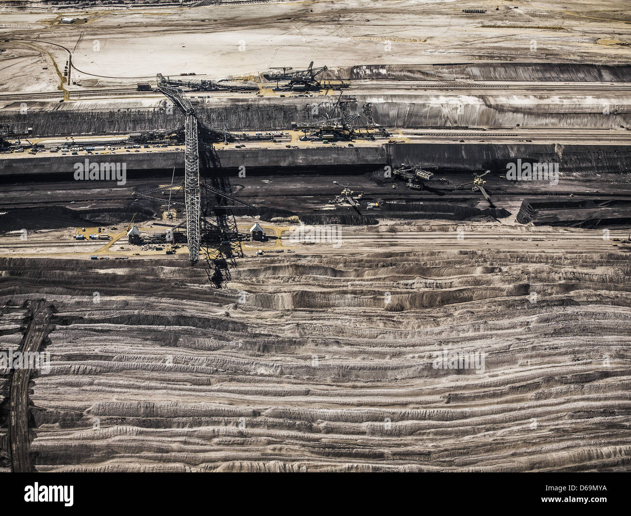 Strip mining landscape hi-res stock photography and images - Alamy