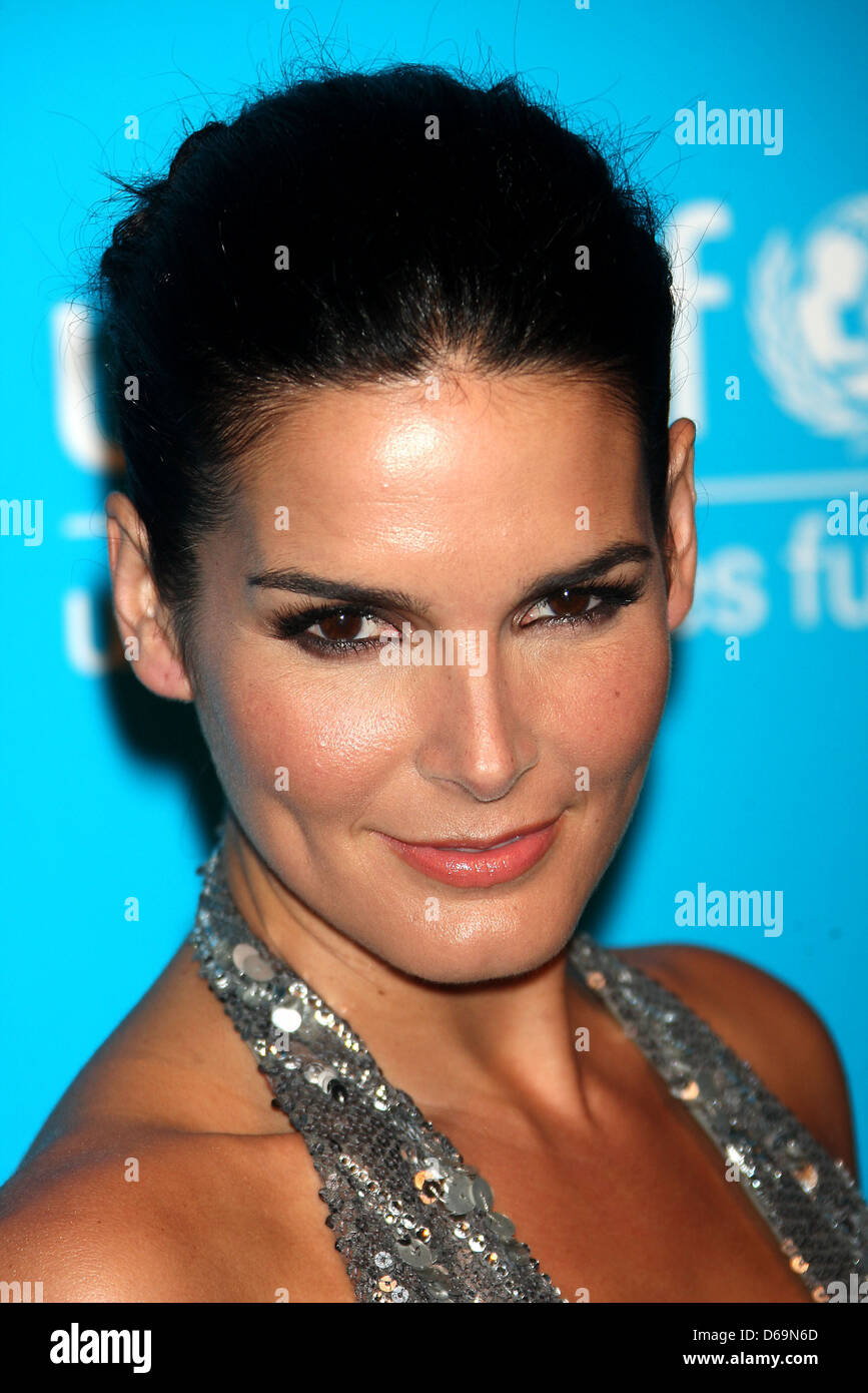 Angie Harmon 2011 UNICEF Snowflake Ball at Cipriani 42nd Street ...