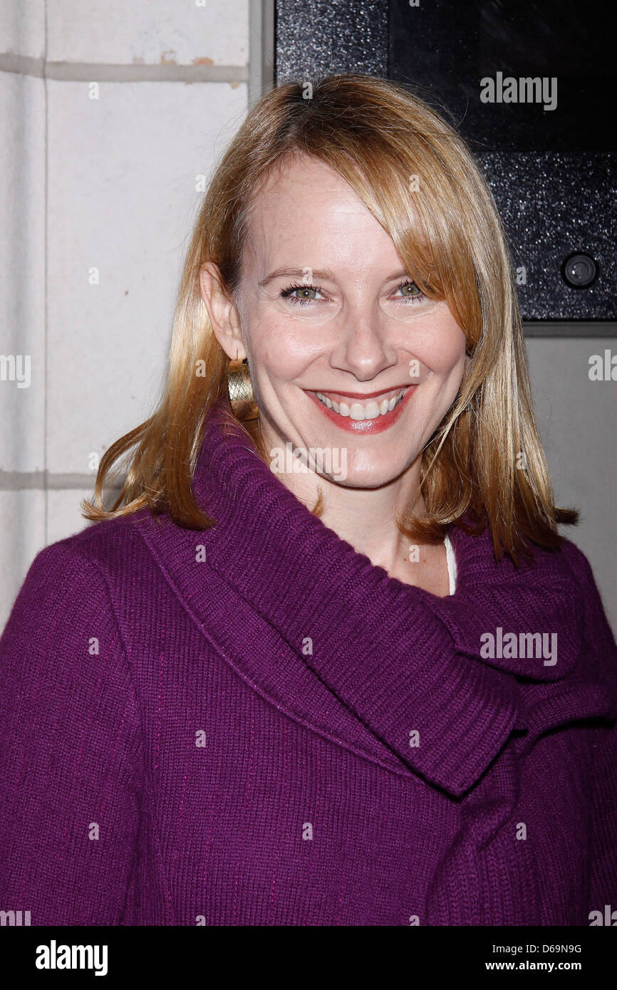 Amy Ryan Opening night of the Manhattan Theatre Club production of ...