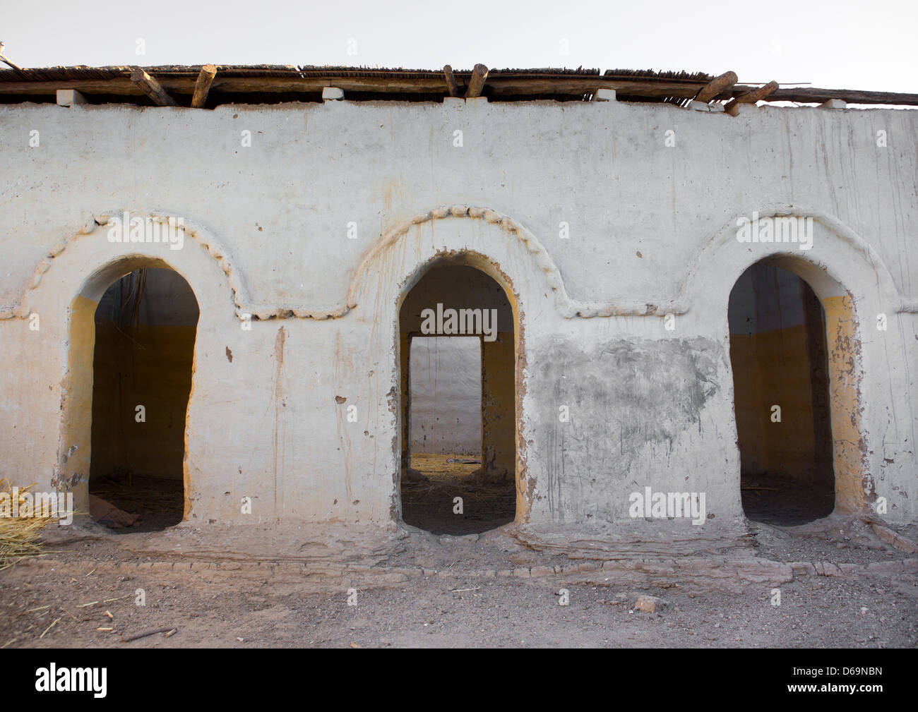 Traditional Nubian House, Tumbus,sudan Stock Photo - Alamy