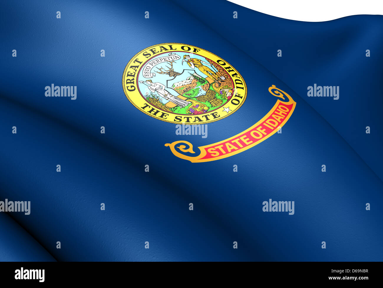 Flag of Idaho Stock Photo - Alamy