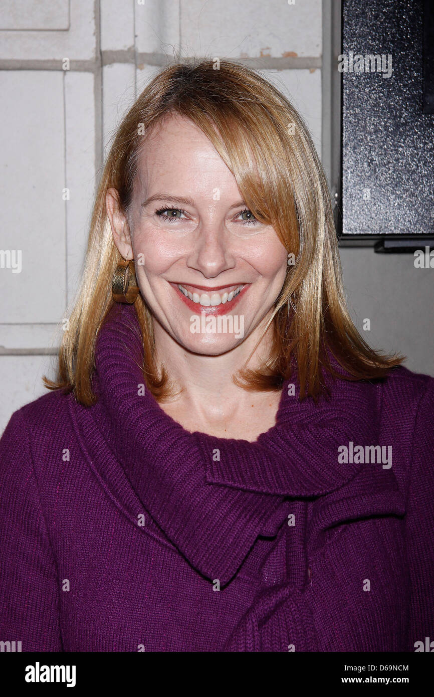 Amy Ryan Opening night of the Manhattan Theatre Club production of ...
