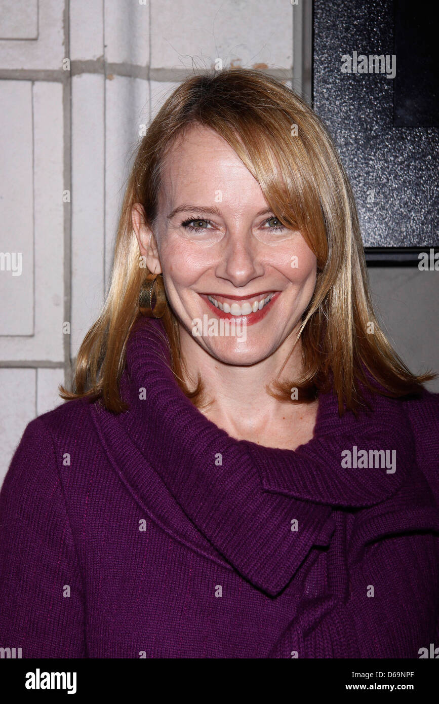 Amy Ryan Opening night of the Manhattan Theatre Club production of ...