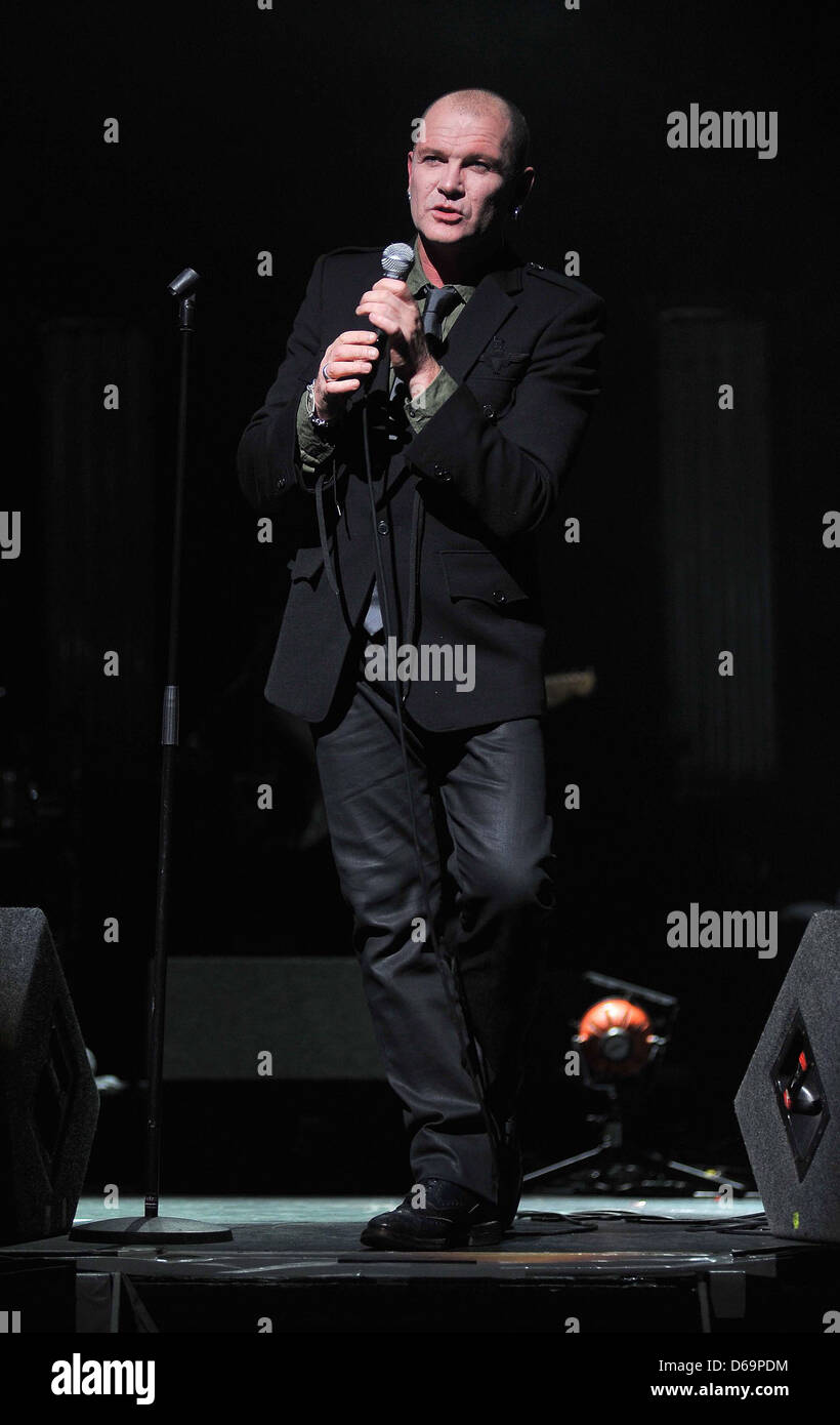 Gavin Friday performing live at the Olympia Theatre Dublin, Ireland ...