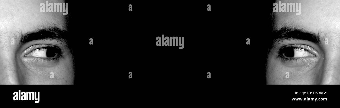 Double Twin Eyes High Resolution Stock Photography and Images - Alamy