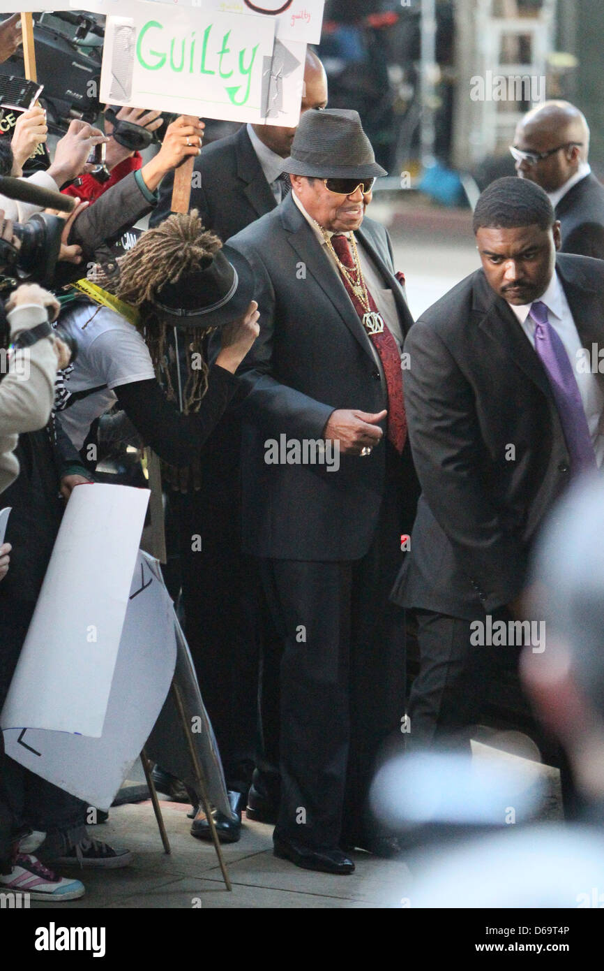 Joe Jackson Arrivals at Los Angeles Superior Court the verdict in the ...