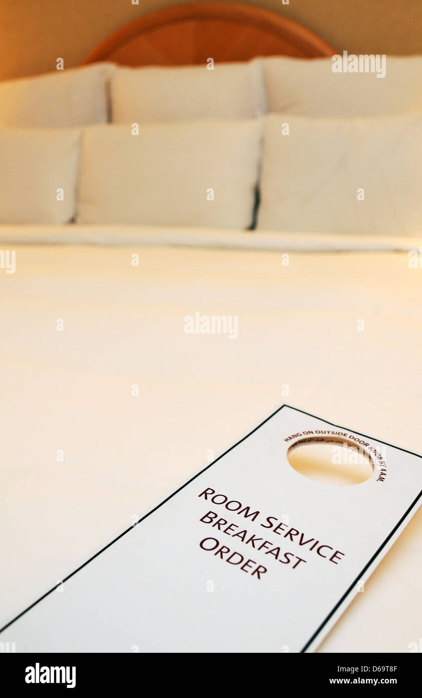 Hotel Information Doorknob Sign High Resolution Stock Photography and ...