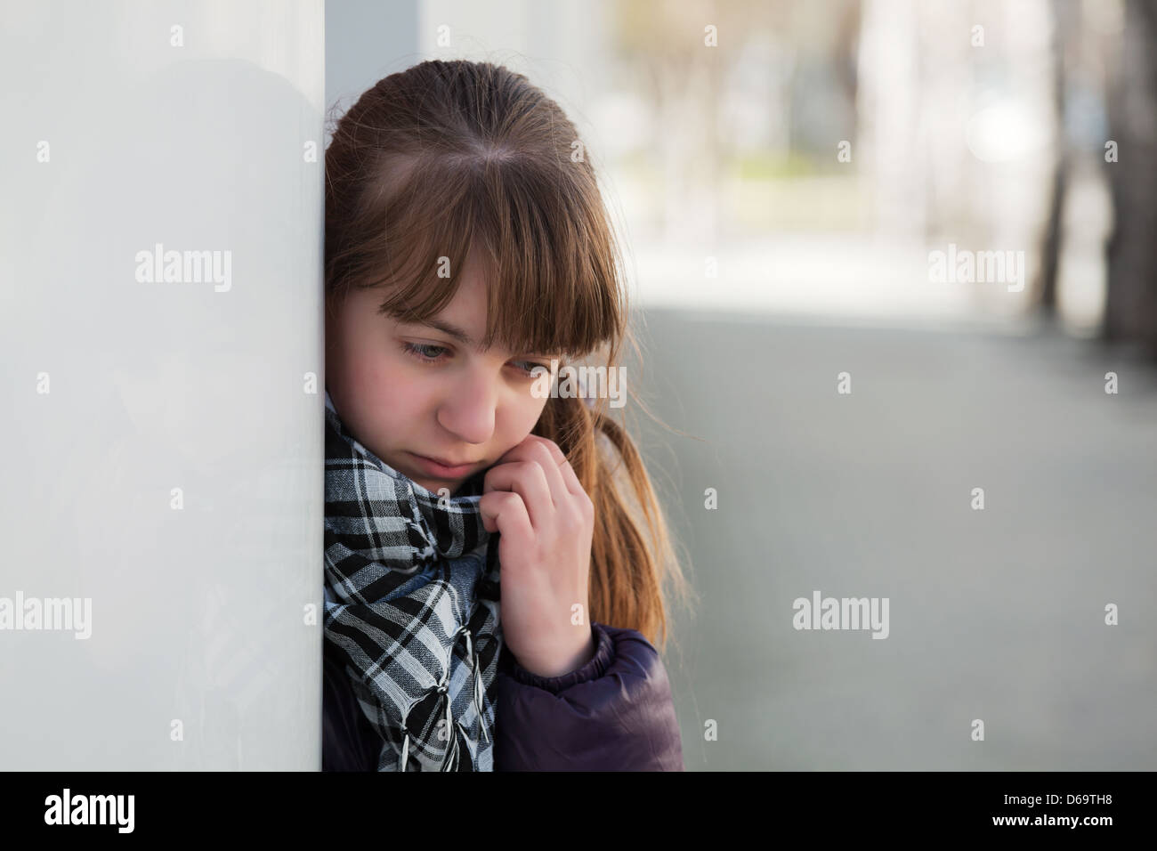 Teenage girl in depression Stock Photo - Alamy