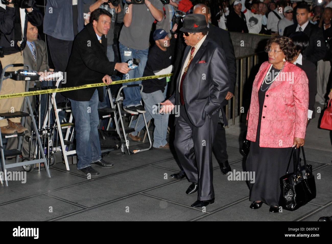 Joe Jackson and Katherine Jackson Arrivals Los Angeles Superior Court ...