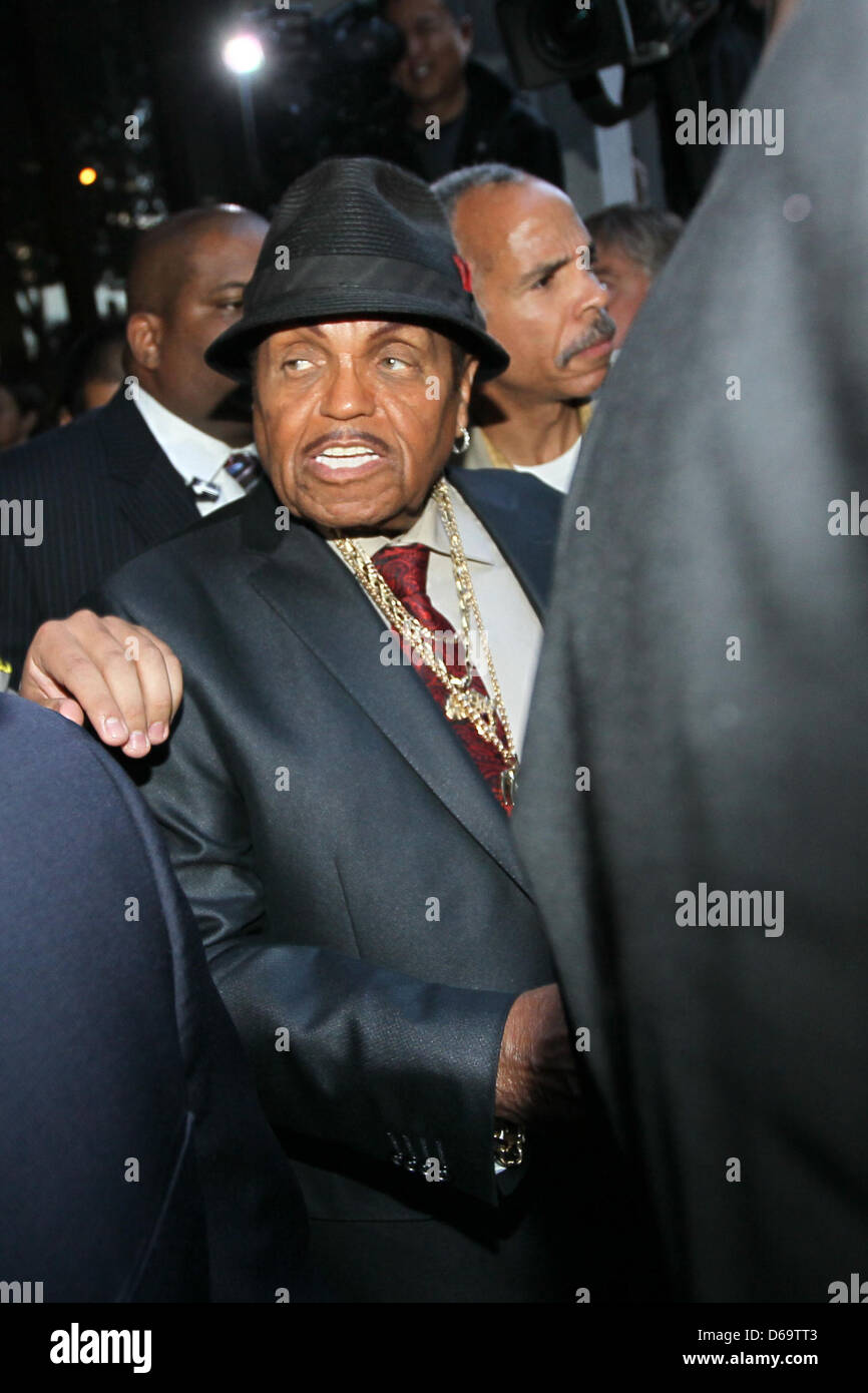 Joe Jackson Departures at Los Angeles Superior Court for the verdict in ...