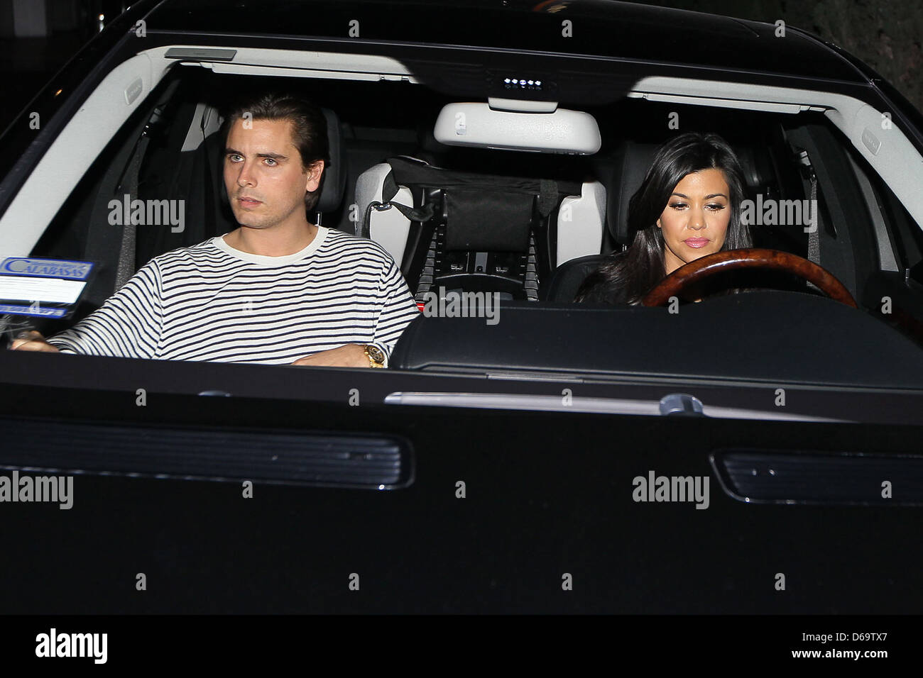 Scott Disick and Kourtney Kardashian filming 'Keeping Up with the ...