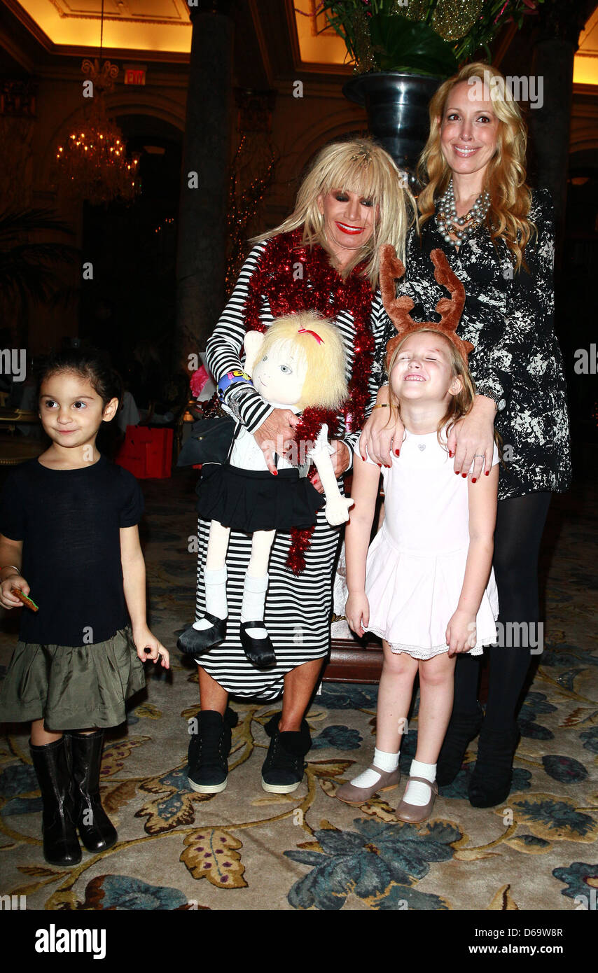 Betsey Johnson and Lulu Johnson and granddaughter Layla Johnson Betsey ...