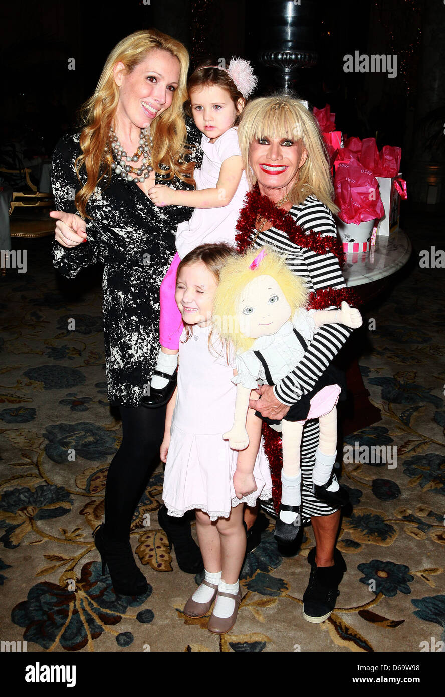 Betsey Johnson and Lulu Johnson and granddaughter Layla Johnson Betsey ...