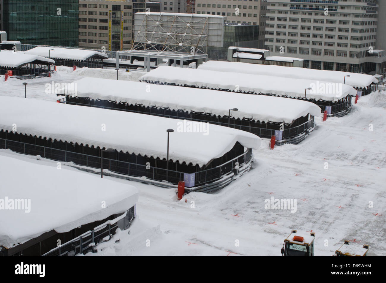 A view of the JR Tower in Sapporo, Japan, featuring the iconic tall ...