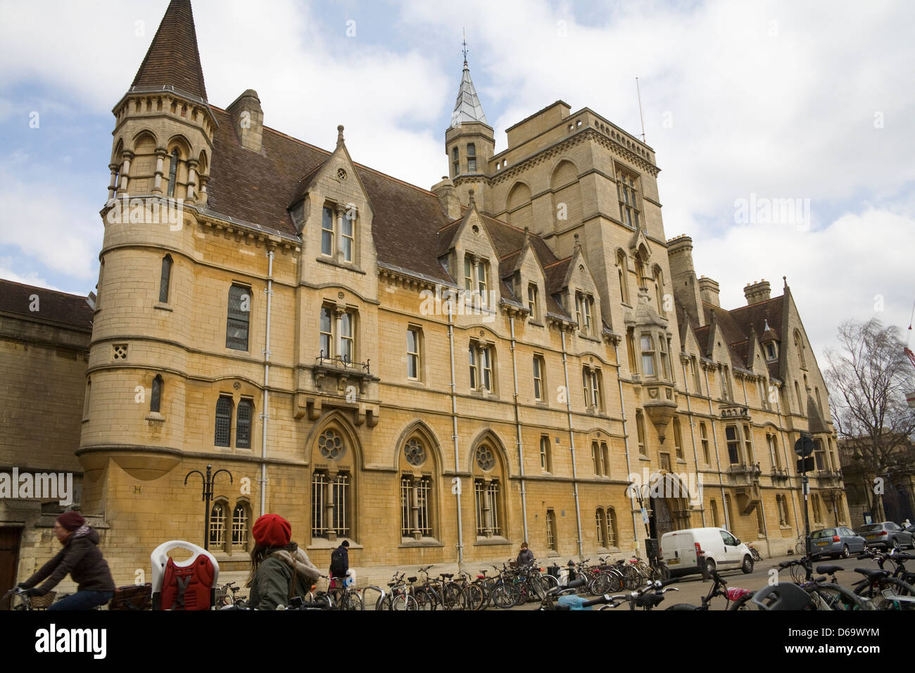 Oxford Oxfordshire Magnificent building of Balliol College part of ...