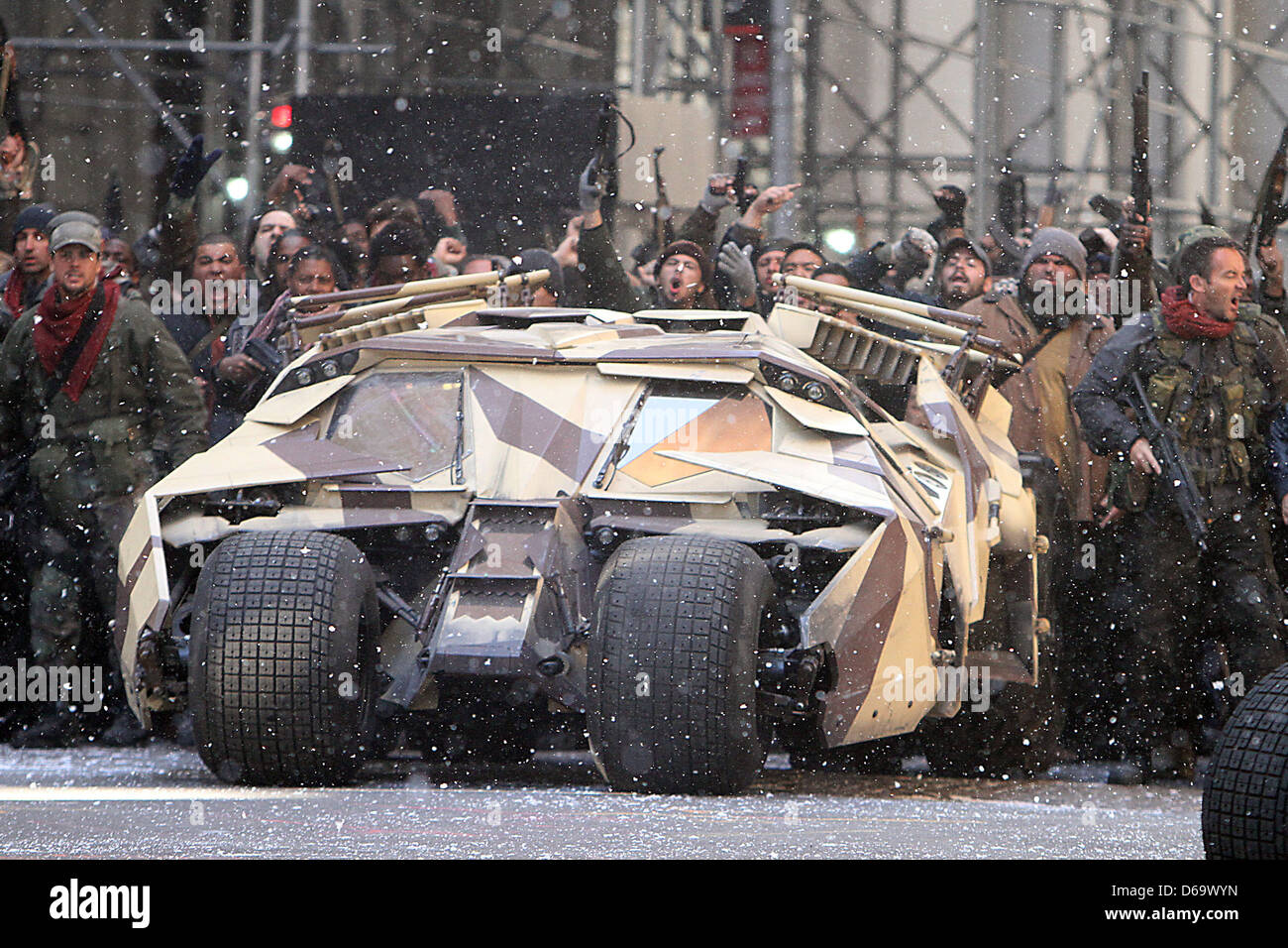 Atmosphere on batman movie set hi-res stock photography and images - Alamy