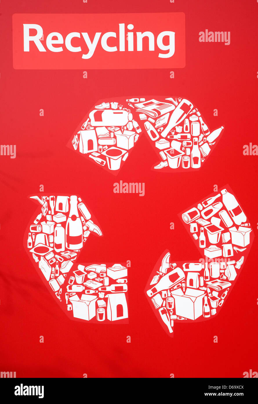 Recycling poster hi-res stock photography and images - Alamy