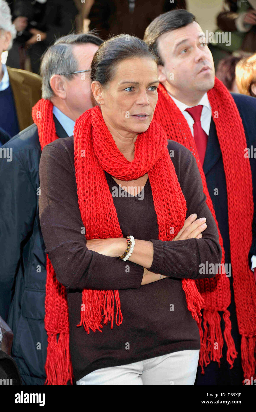 Princess Stephanie of Monaco, who serves as an AIDS Ambassador for the ...
