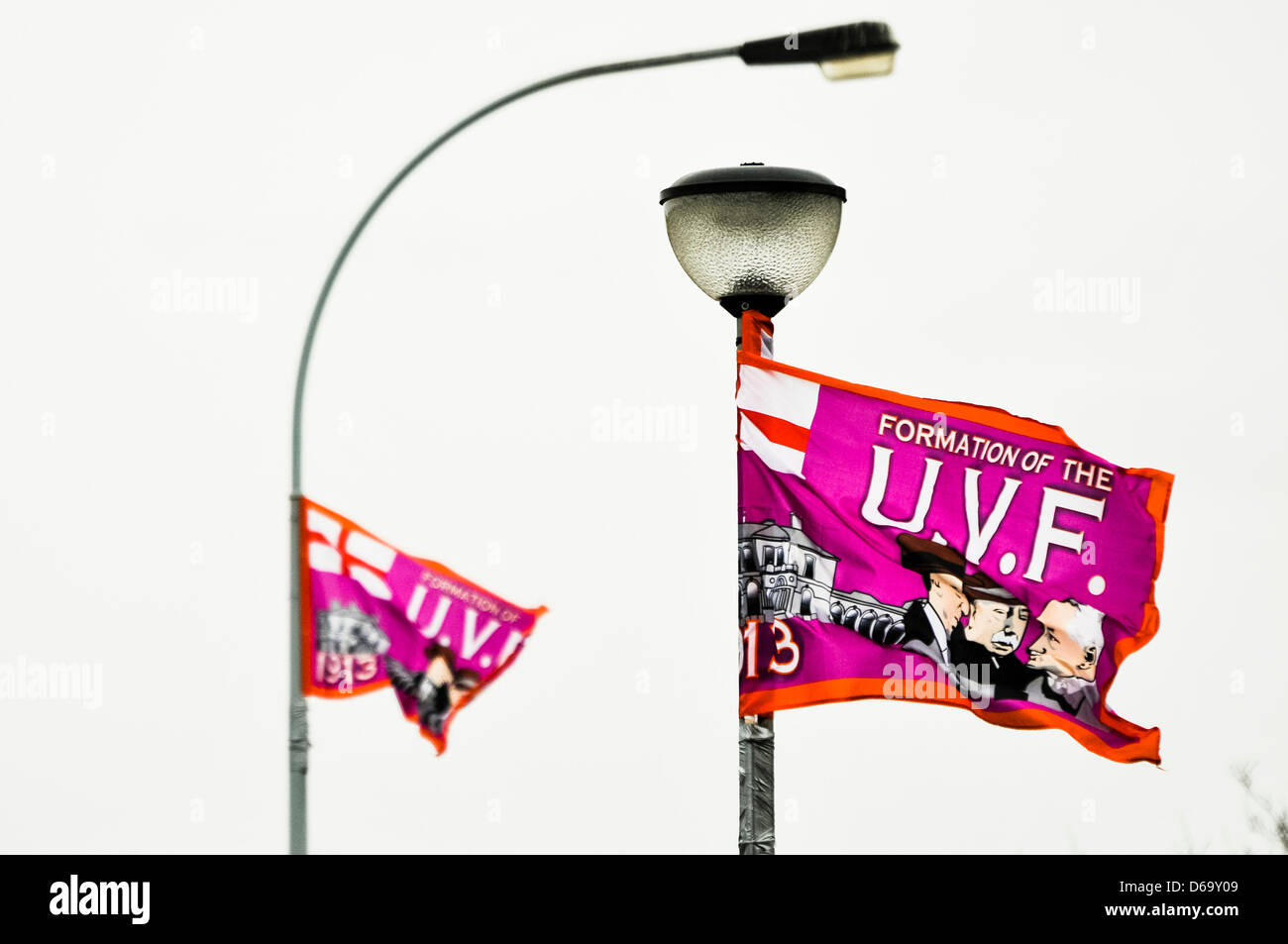 Uvf flag hi-res stock photography and images - Alamy