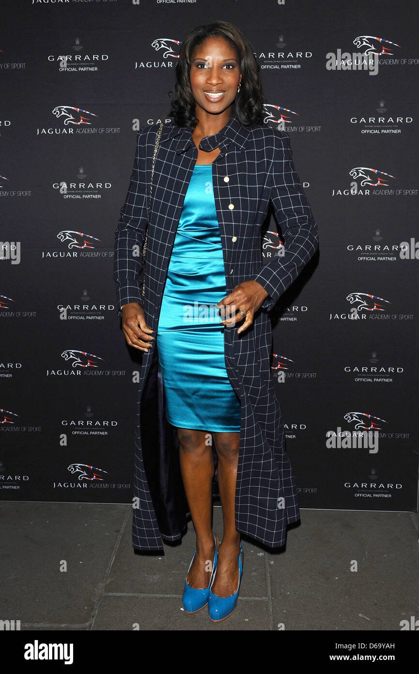 Denise Lewis Jaguar Academy of Sport Annual Awards held at The Savoy ...