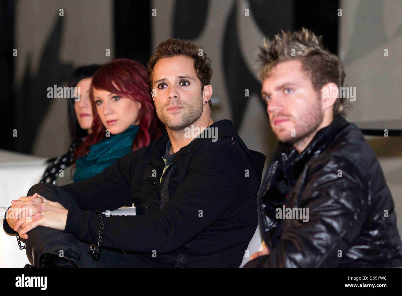 Korey Cooper, Jen Ledger, John Cooper, Seth Morrison Skillet press ...