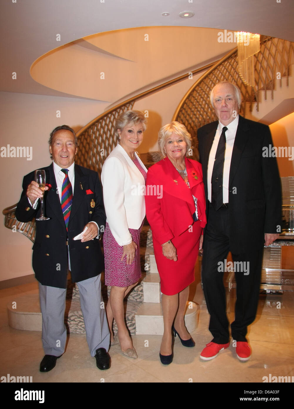 Judith Chalmers, Sir Tim Rice, Angela Rippon and Raymond Stoner The ...