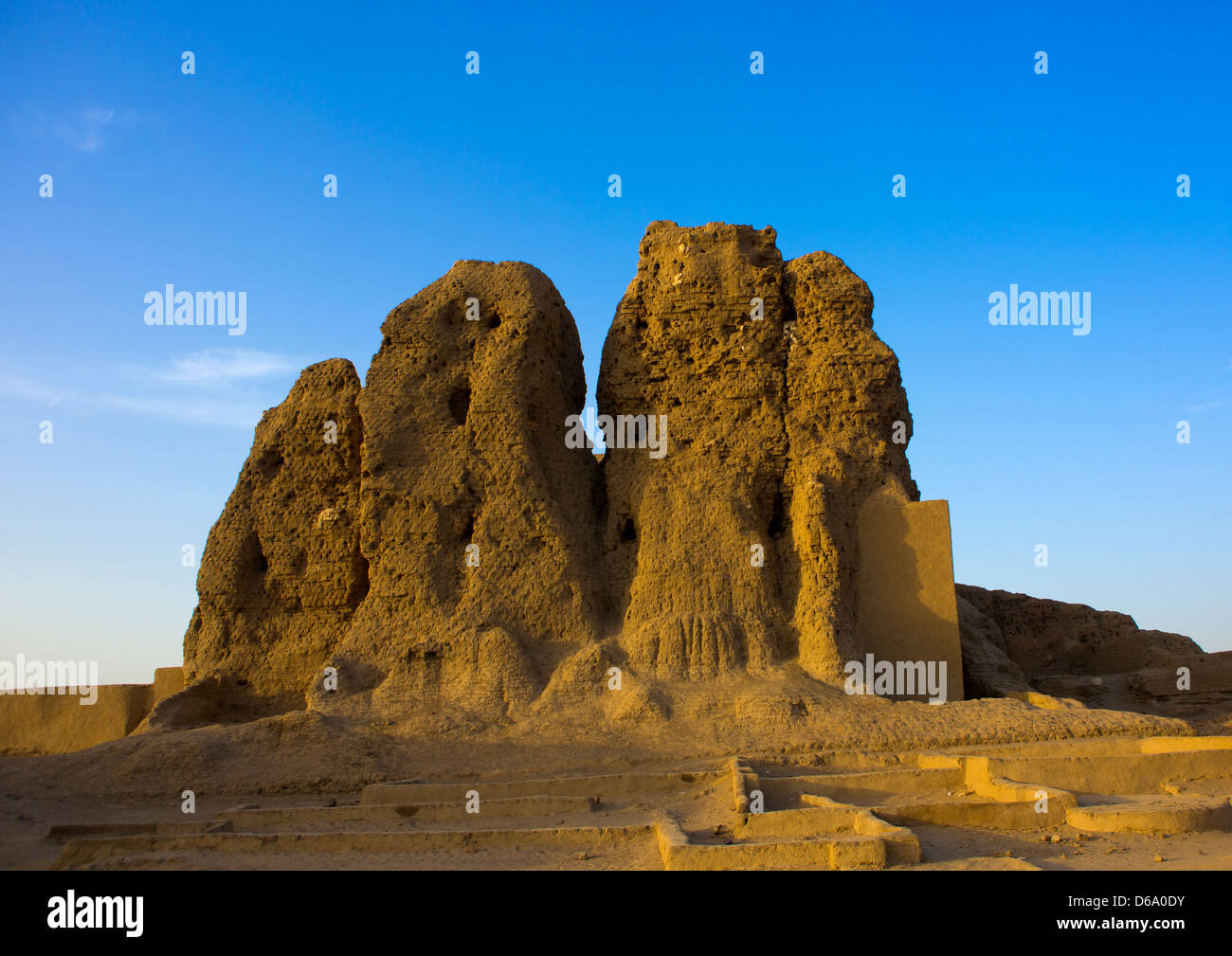 Ruins Of The Western Deffufa, Kerma, Sudan Stock Photo - Alamy