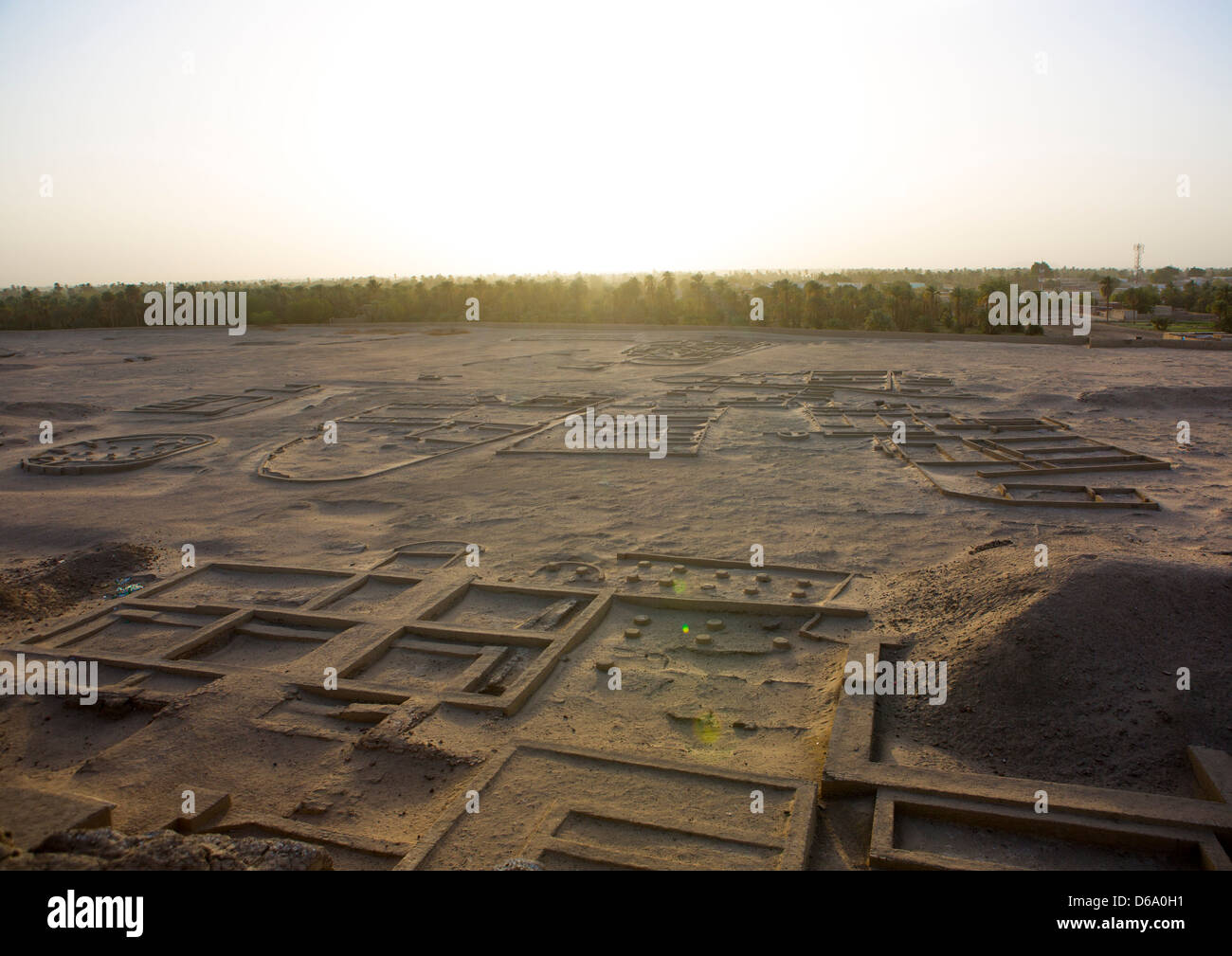 Western Deffufa Ruins, Kerma, Sudan Stock Photo - Alamy